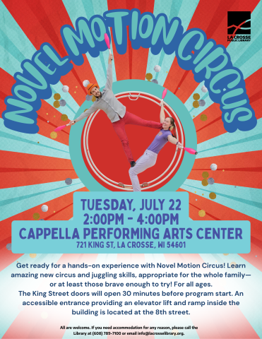 Novel Motion Circus | La Crosse Public Library